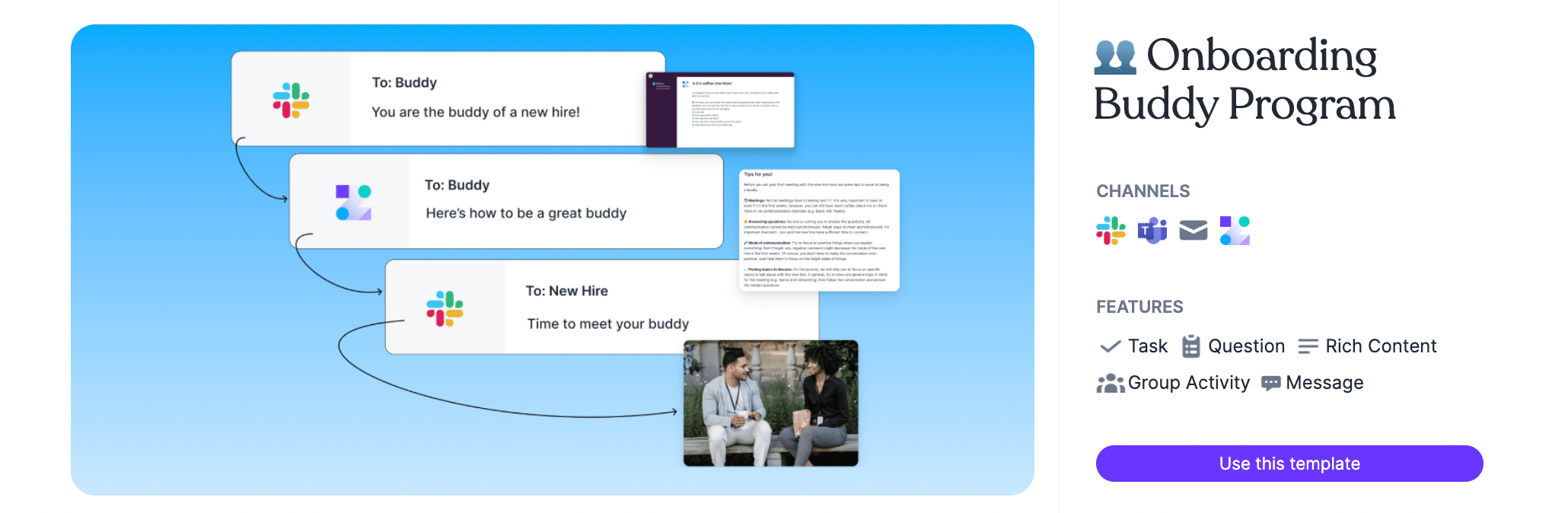 How and Why to Create an Onboarding Buddy Program (Free Template + Checklist) | Zavvy